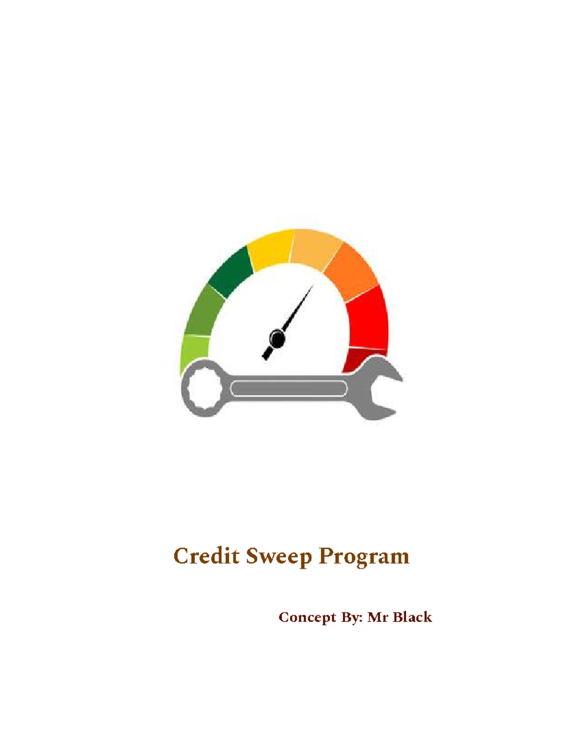 Credit Repair Program - Full Guide - Credit Sweep Program Concept By ...