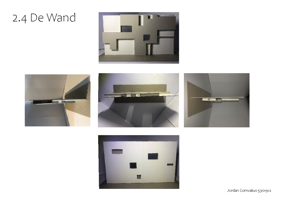 Comvalius Jordan 1 De Wand - Overdracht en Vorm 2 Structuur en Detail ...