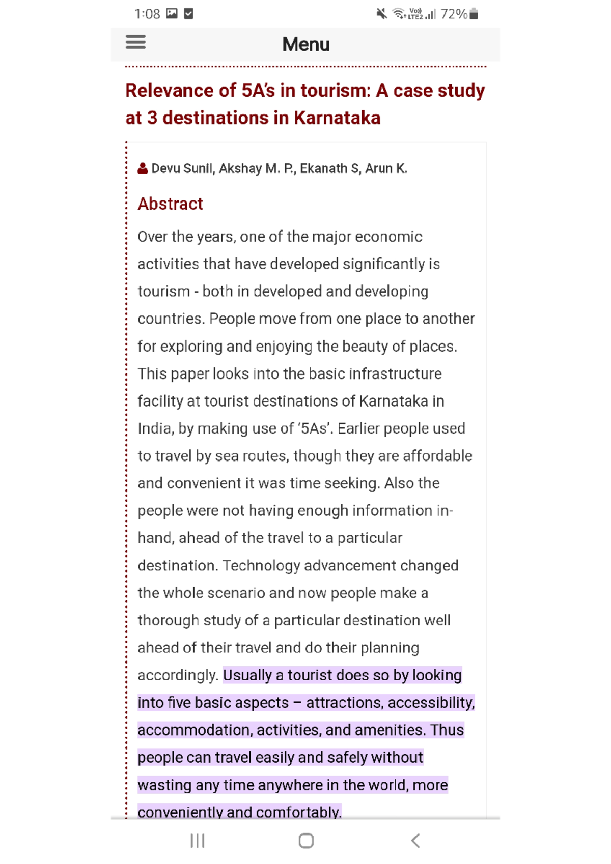 5as - Five important As in tousim - Ba /BBA/BCom calicut university ...