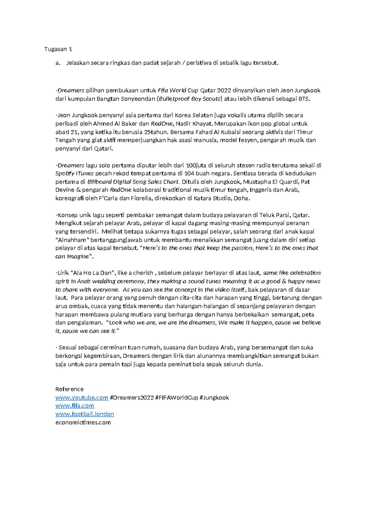 MPU3192 Falsafah DAN ISU Semasa 2 September 2023 - Tugasan 1 - Tugasan 1 a. Jelaskan secara ...