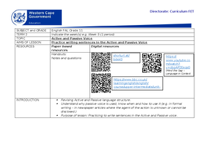 Tutorial on precedent 2024 - General background reading: Kleyn et al ...