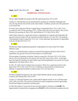 25-2-2021 Writing task 1 and 2 - Task 1: The table shows the export ...