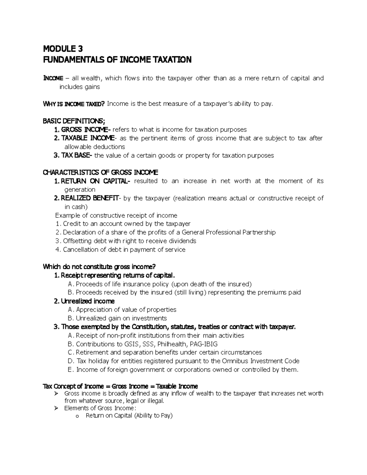 Inbound 820346303317781542 - MODULE 3 FUNDAMENTALS OF INCOME TAXATION ...