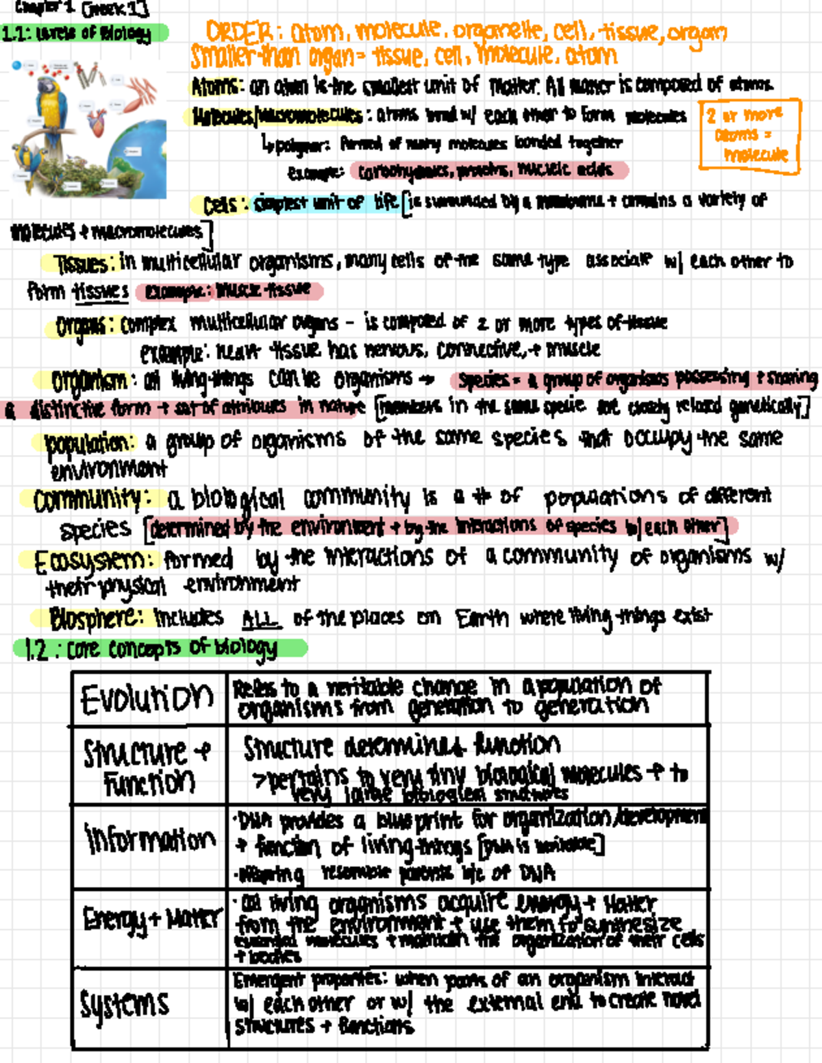 WEEK 1 2 Smartbook Chapter 1 2 3- Notes - Chapter 1 [week 1 ] 1 ...