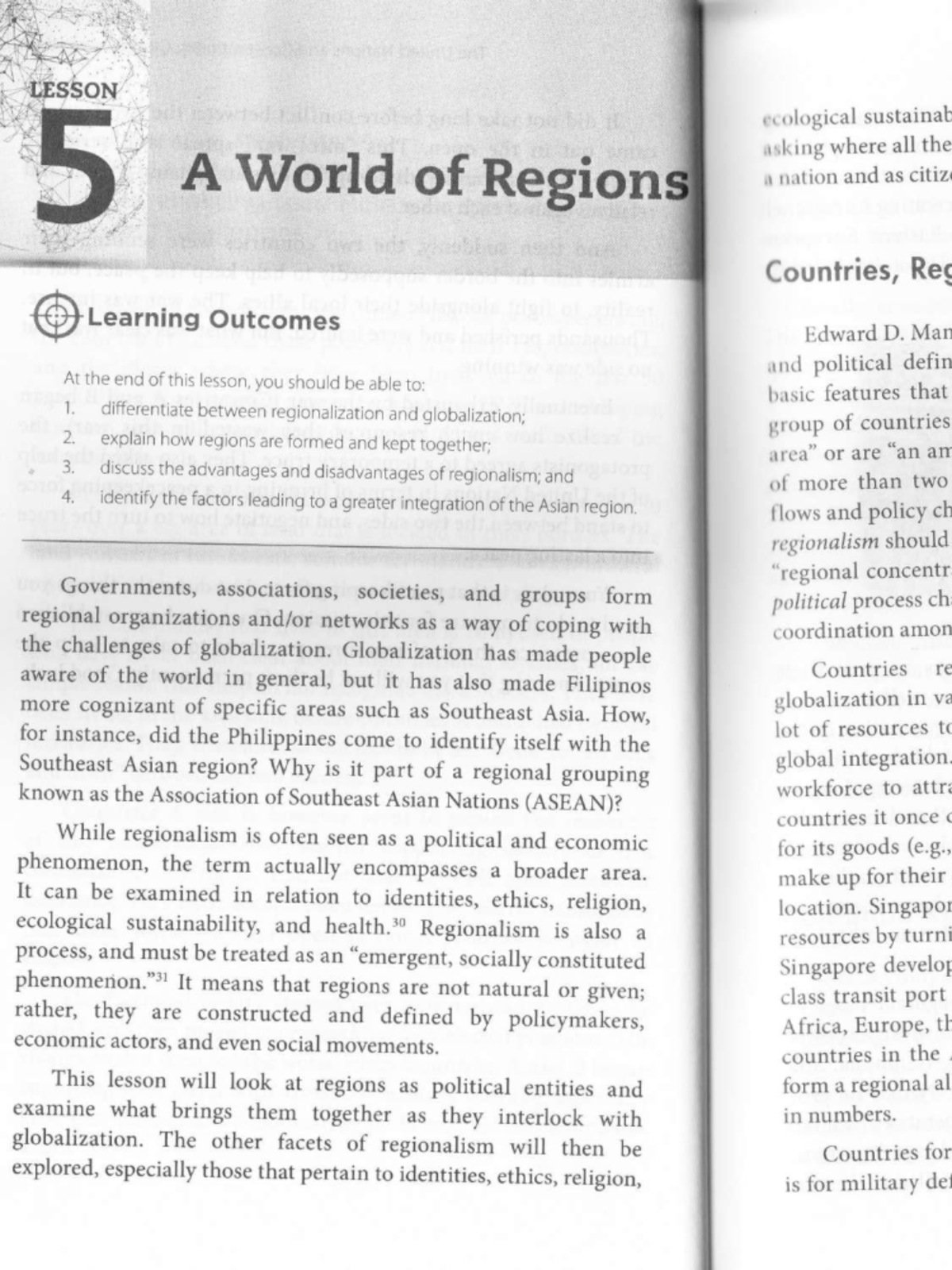 Module 5 - contemporary world - LESSON ecological sustainab asking ...