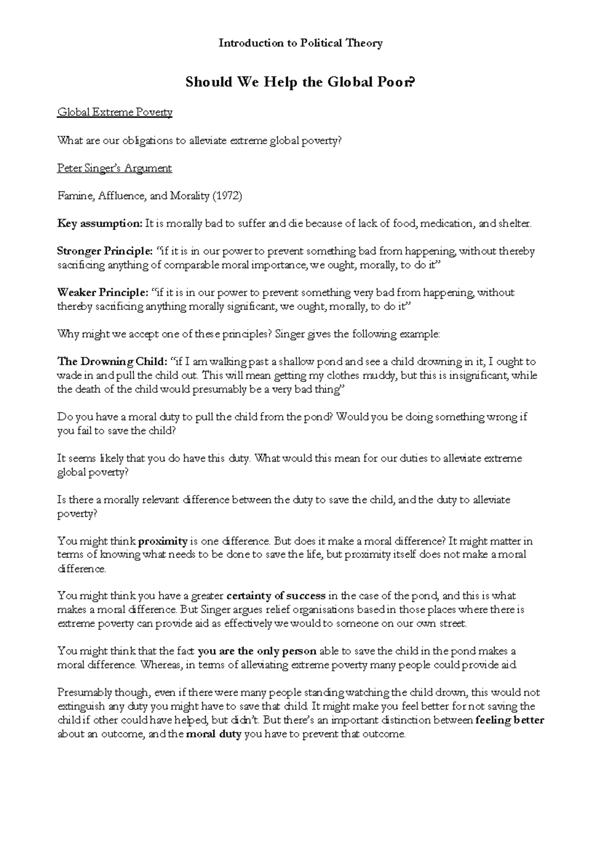 Lecture 8 Lecture Handout Outline of the Lecture - Introduction to ...