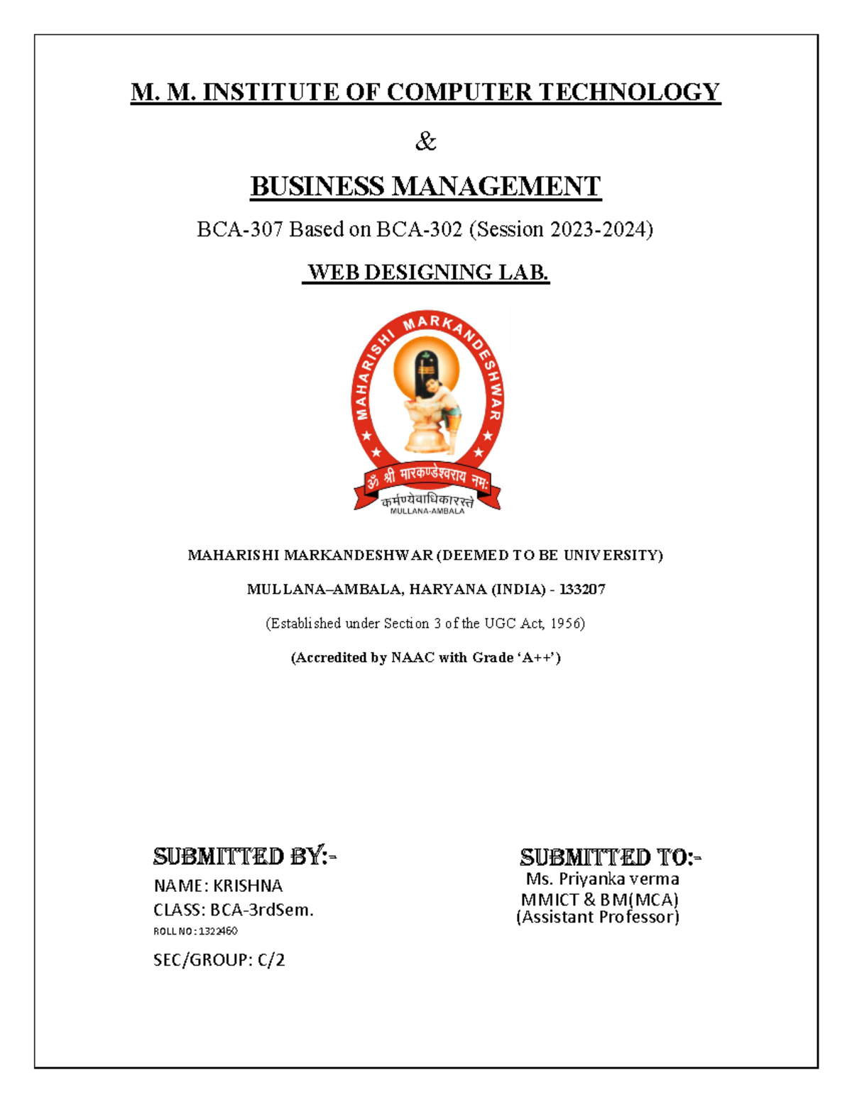 Final WEB Designing Practical FILE (3) removed - M. M. INSTITUTE OF ...