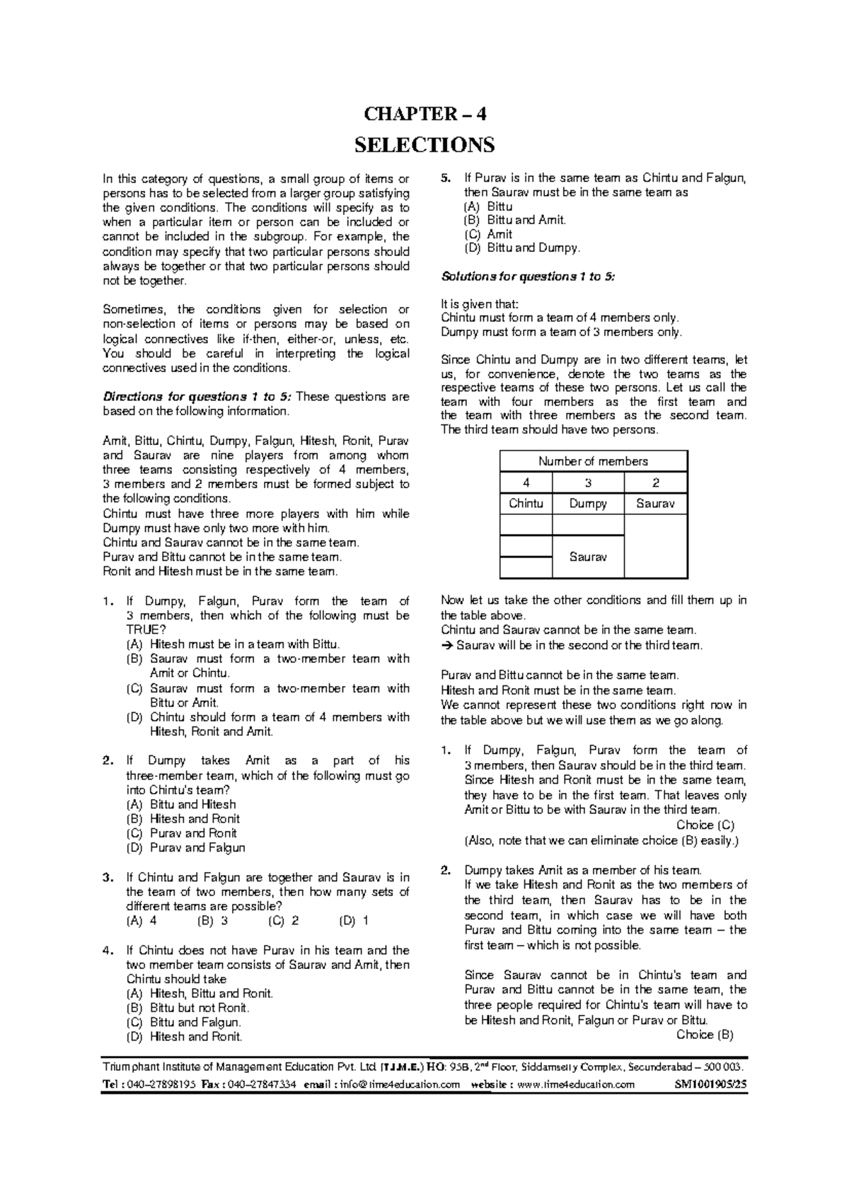 Chapter-4 Selections - Mathematics,statistics and Gk - Triumphant ...