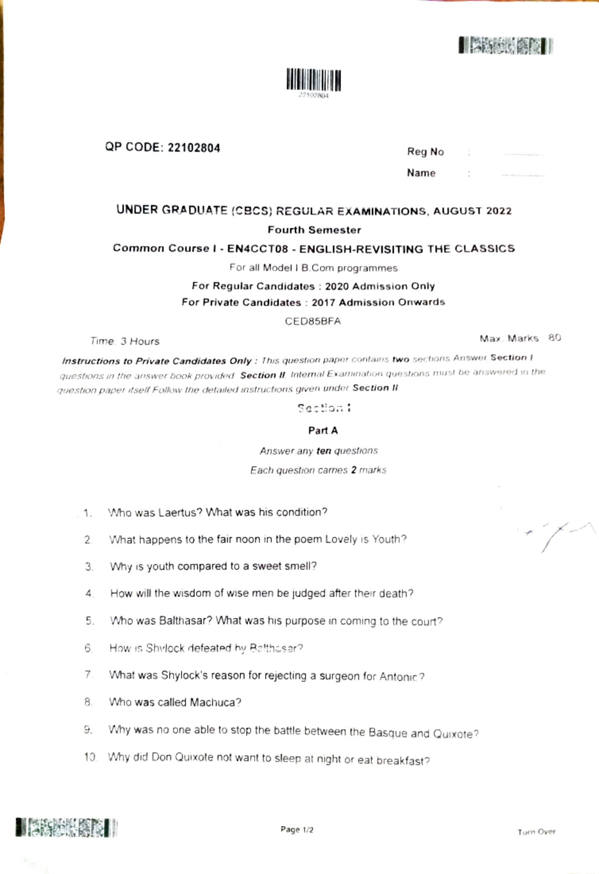 2022 eng qp - B. Com Co. Operation - Studocu