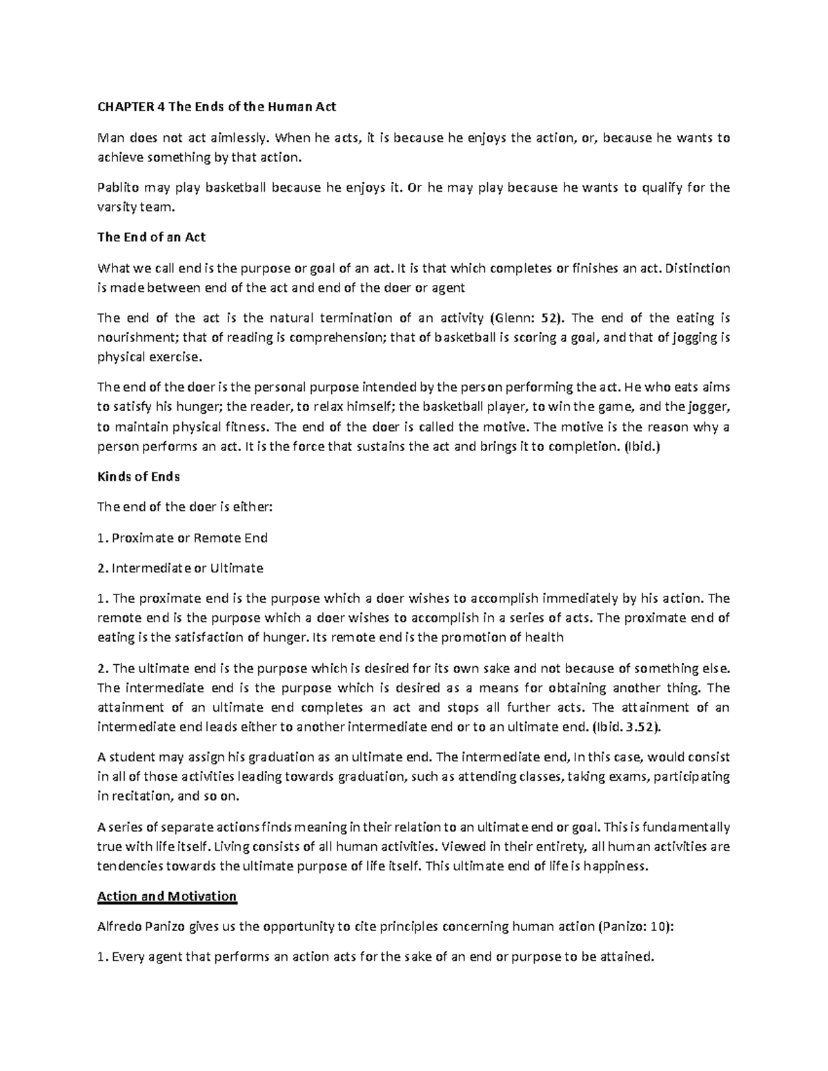 Chapter 4 The Ends of the Human Act - CHAPTER 4 The Ends of the Human ...