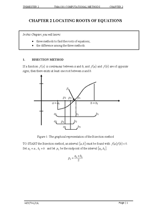 Chapter 3 - Lecture note - ####### CHAPTER 3 NUMERICAL INTEGRATION In this Chapter, you will ...