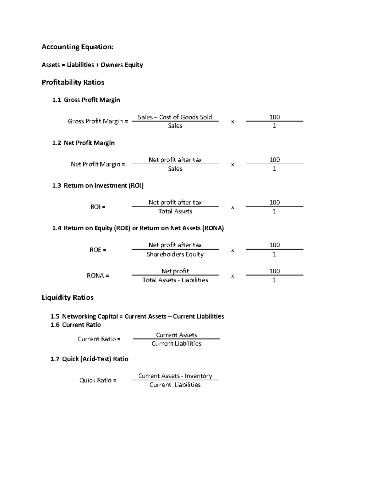 Calculations FIN2603 230424 223149 - Accounting Equation: Assets ...
