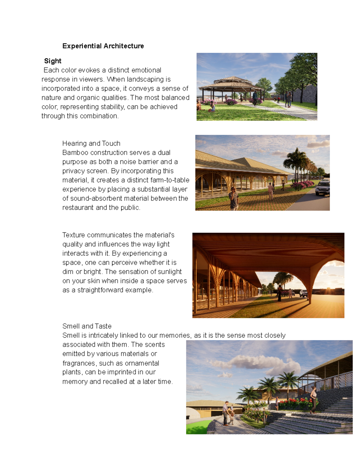 Experiential architecture - Experiential Architecture Sight Each color ...