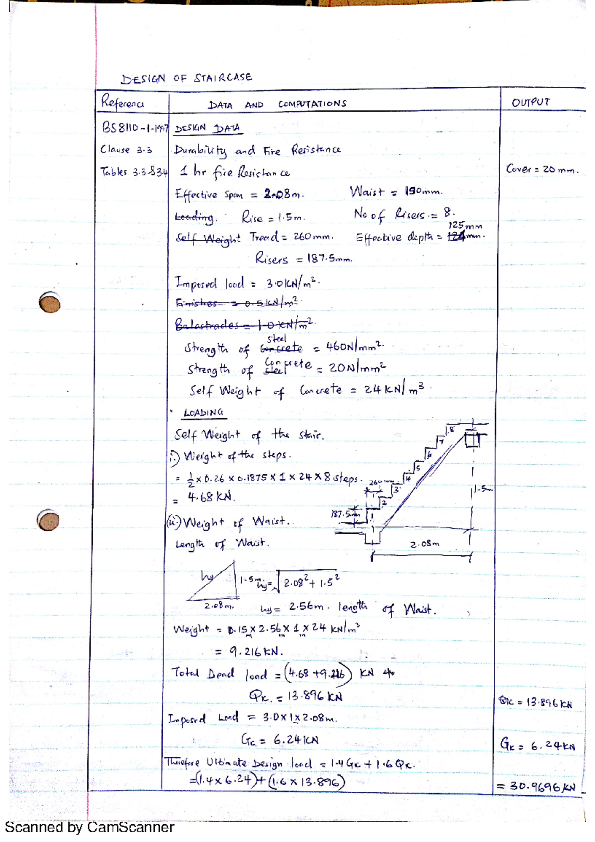 Staircase Design - Computer science and engineering - Studocu