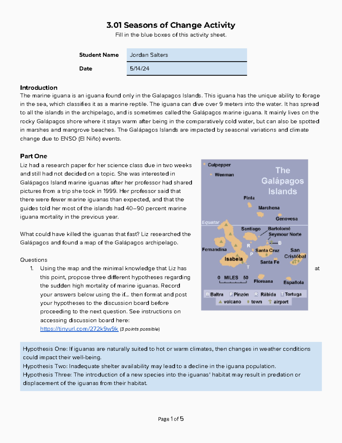 Copy of 3.01 Assignment Template Rev 2022 - 3 Seasons of Change ...