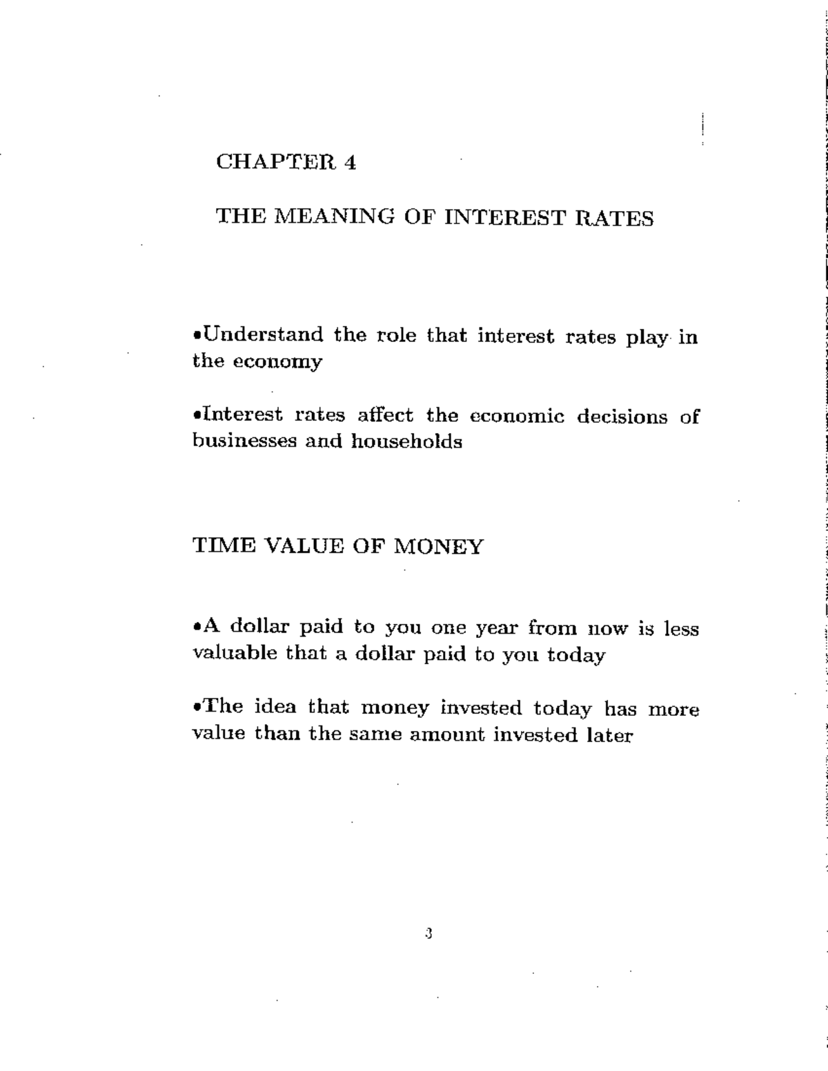 Chapter 4 ( Notes Answers) - Ap/Econ 3430 - Studocu