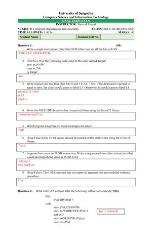 Principle of programing language unit 4 mcqs - Java Programming was ...