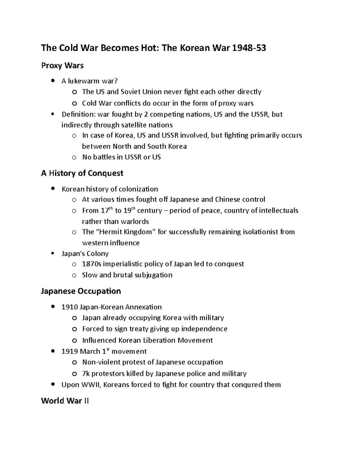 Korean War Powerpoint - The Cold War Becomes Hot: The Korean War 1948 ...