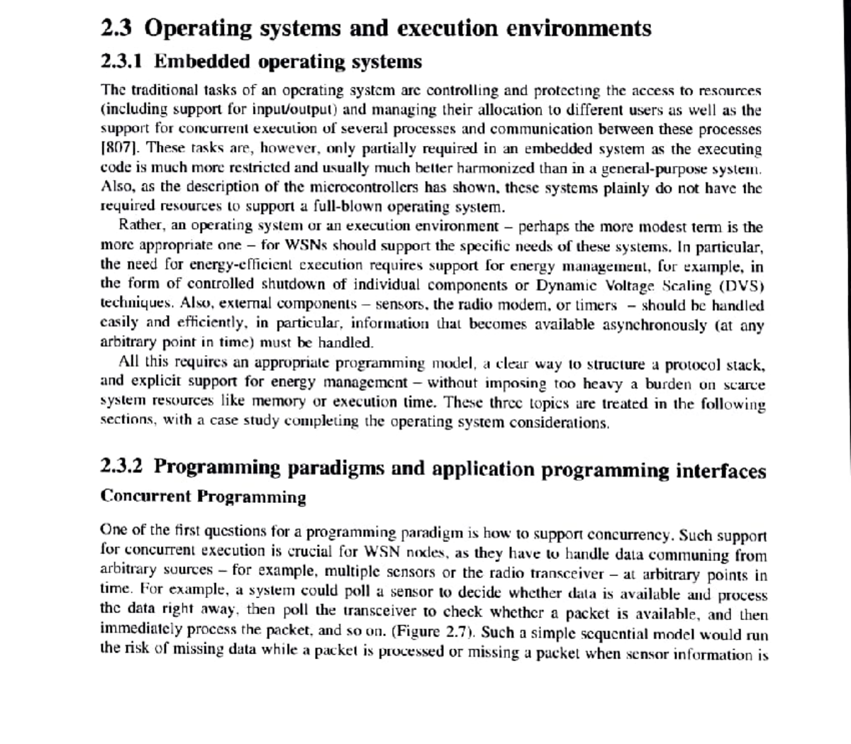 Operating systems & Execution environment - 2 Operating systems and execution environments ...
