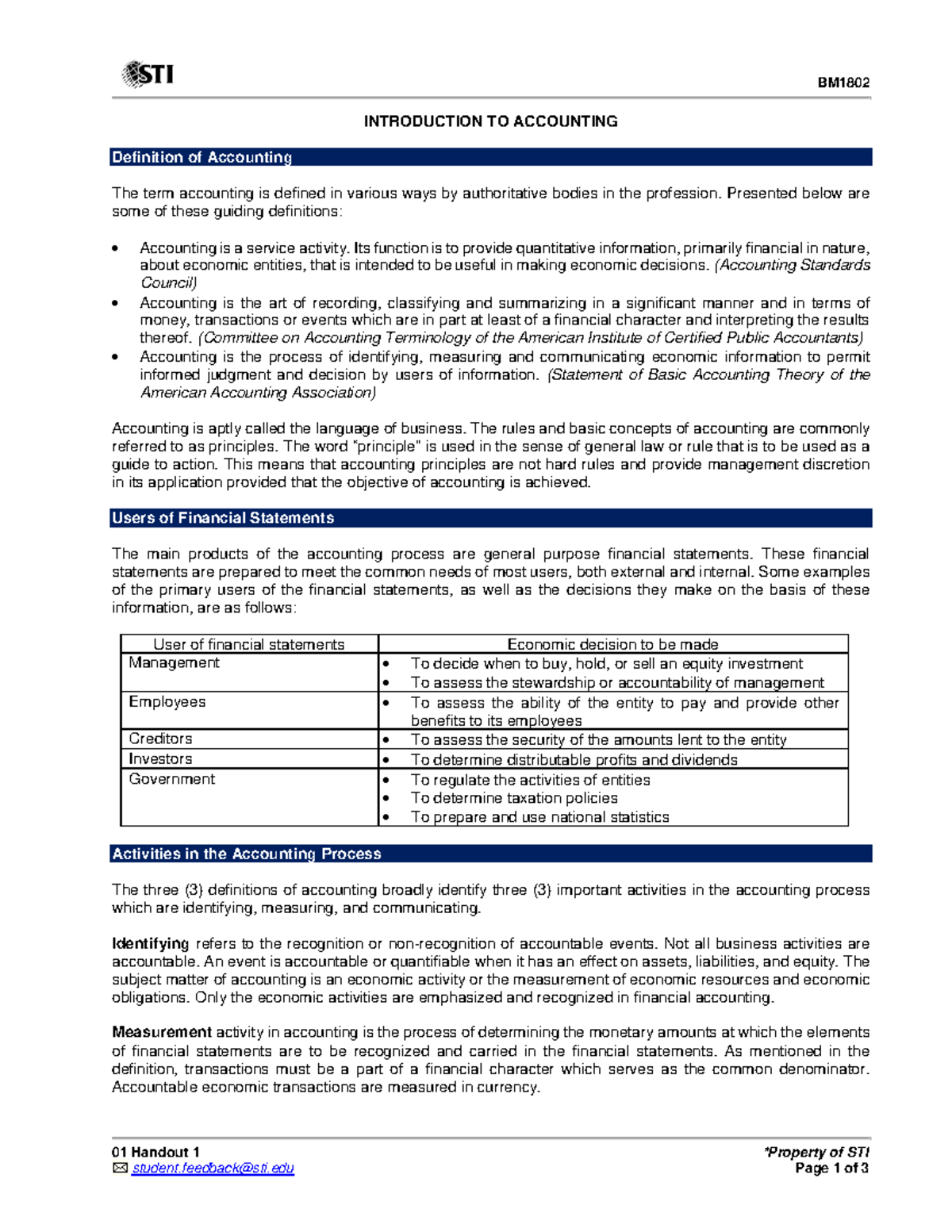 Downloadfile - BM 01 Handout 1 *Property of STI student@sti Page 1 of 3 ...