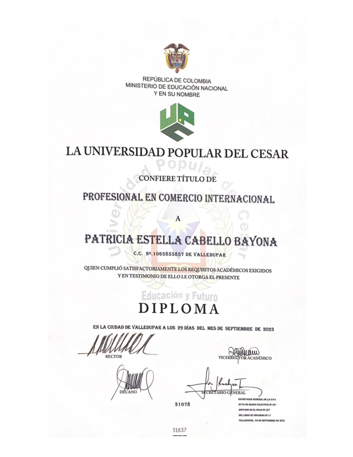 LA Universidad Popular DEL Cesar - Gestion del talento humano - Studocu