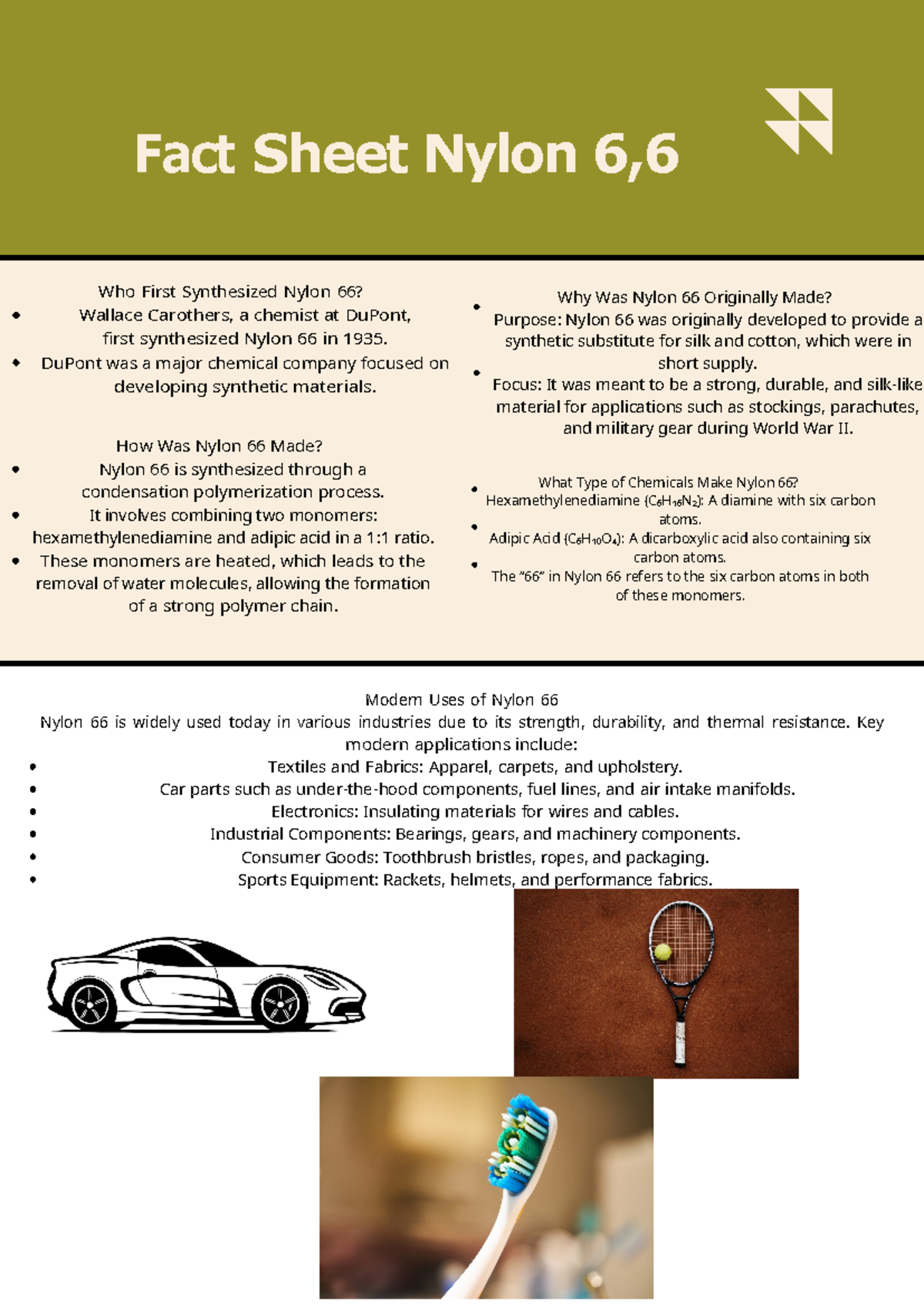 Fact Sheet Media Kit - asdadad - Fact Sheet Nylon 6, Who First ...