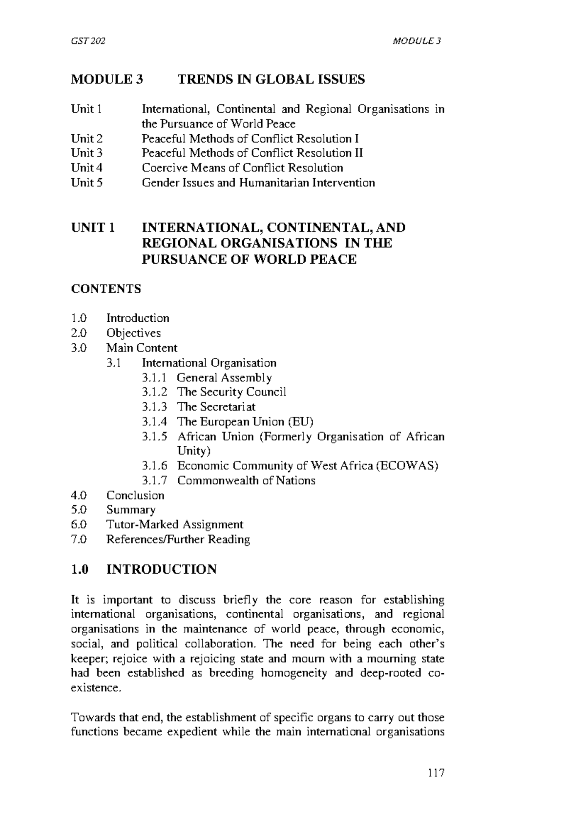 GST202 Module 3 eb92111 f7ff856f9b1fa409cd920ef0c - GST 202 MODULE 3 MODULE 3 TRENDS IN GLOBAL ...
