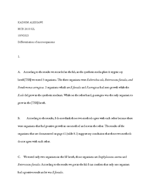 PNB 2264 Lab Practical 2 Study Guide - Practical 2 Study Guide Learn to ...