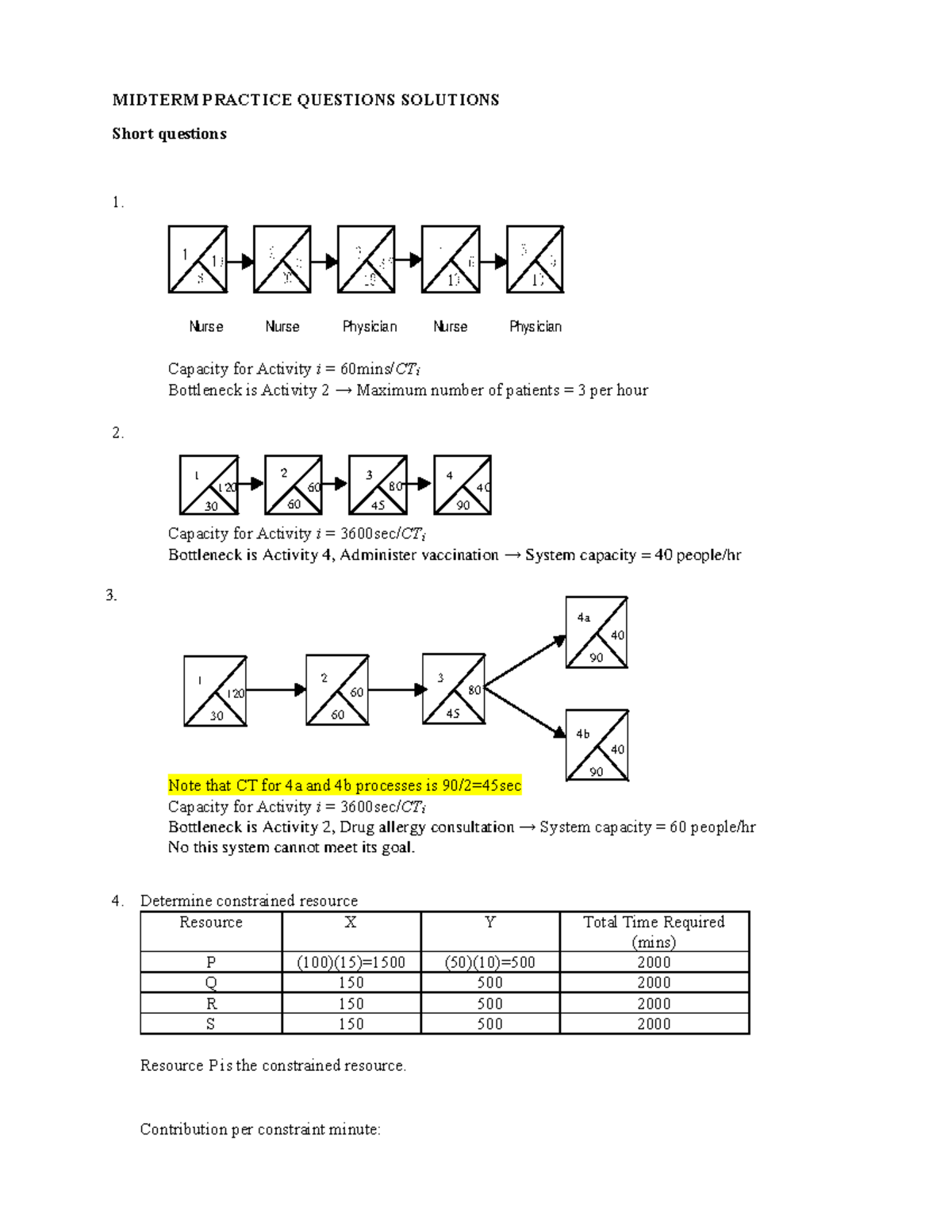Midterm Exam Practice Questions Solutions - Copy - MIDTERM PRACTICE QUESTIONS SOLUTIONS Short ...