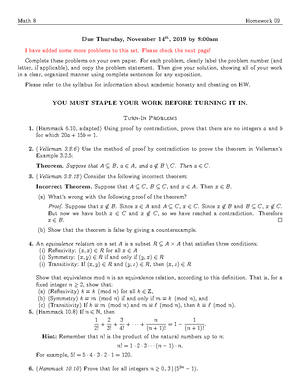 MATH 8 Worksheet Winter 2024 Week 1 - Exploring Sets Let’s begin with ...