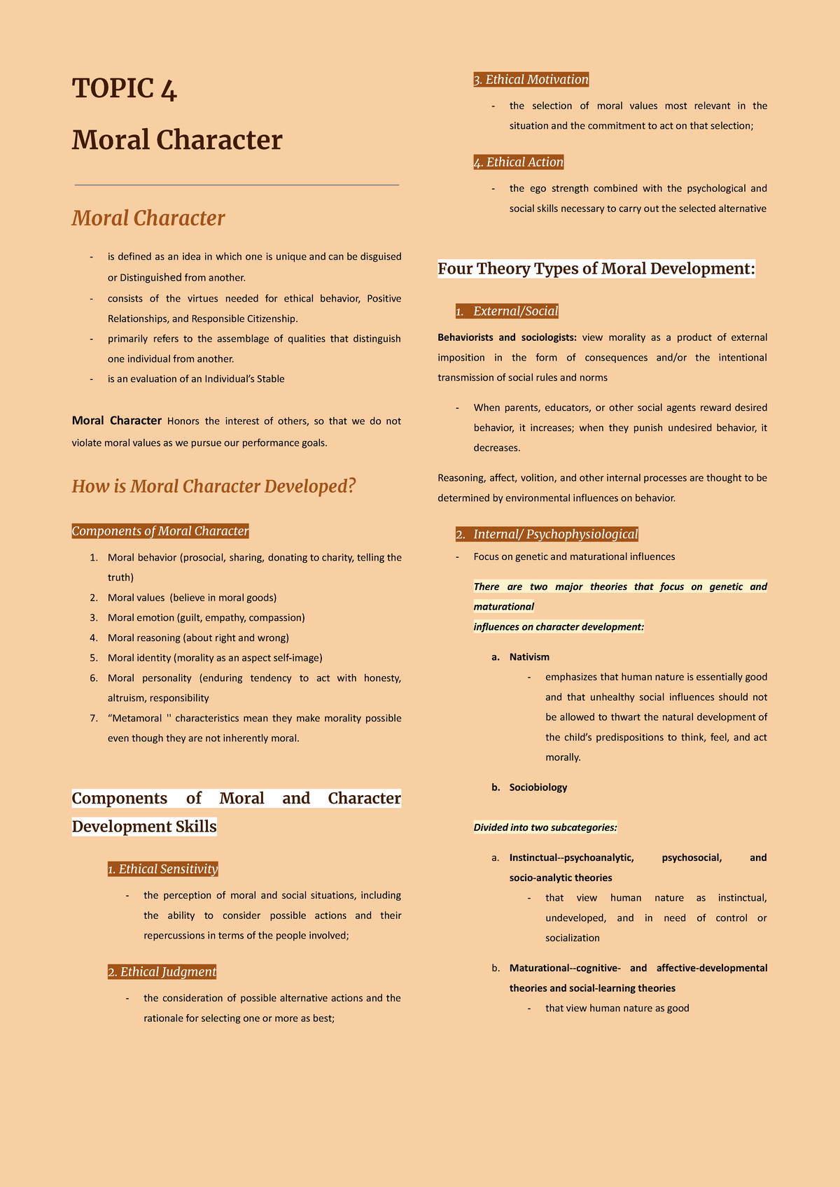 Ethics Notes for the first semester (Part 5) - TOPIC 4 Moral Character ...