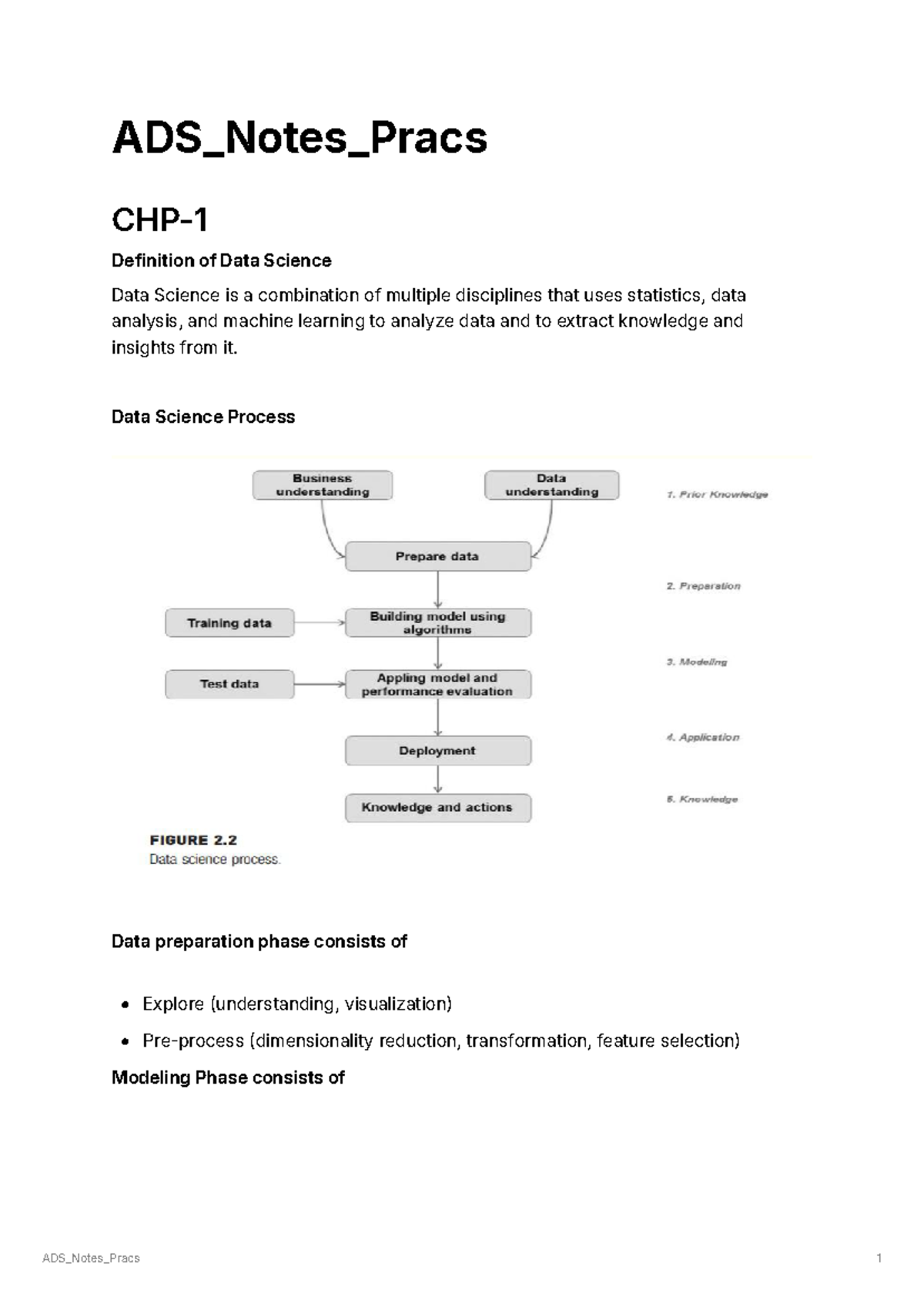 ADS Notes Pracs Rev - afa - ADS_Notes_Pracs CHP- Definition of Data ...
