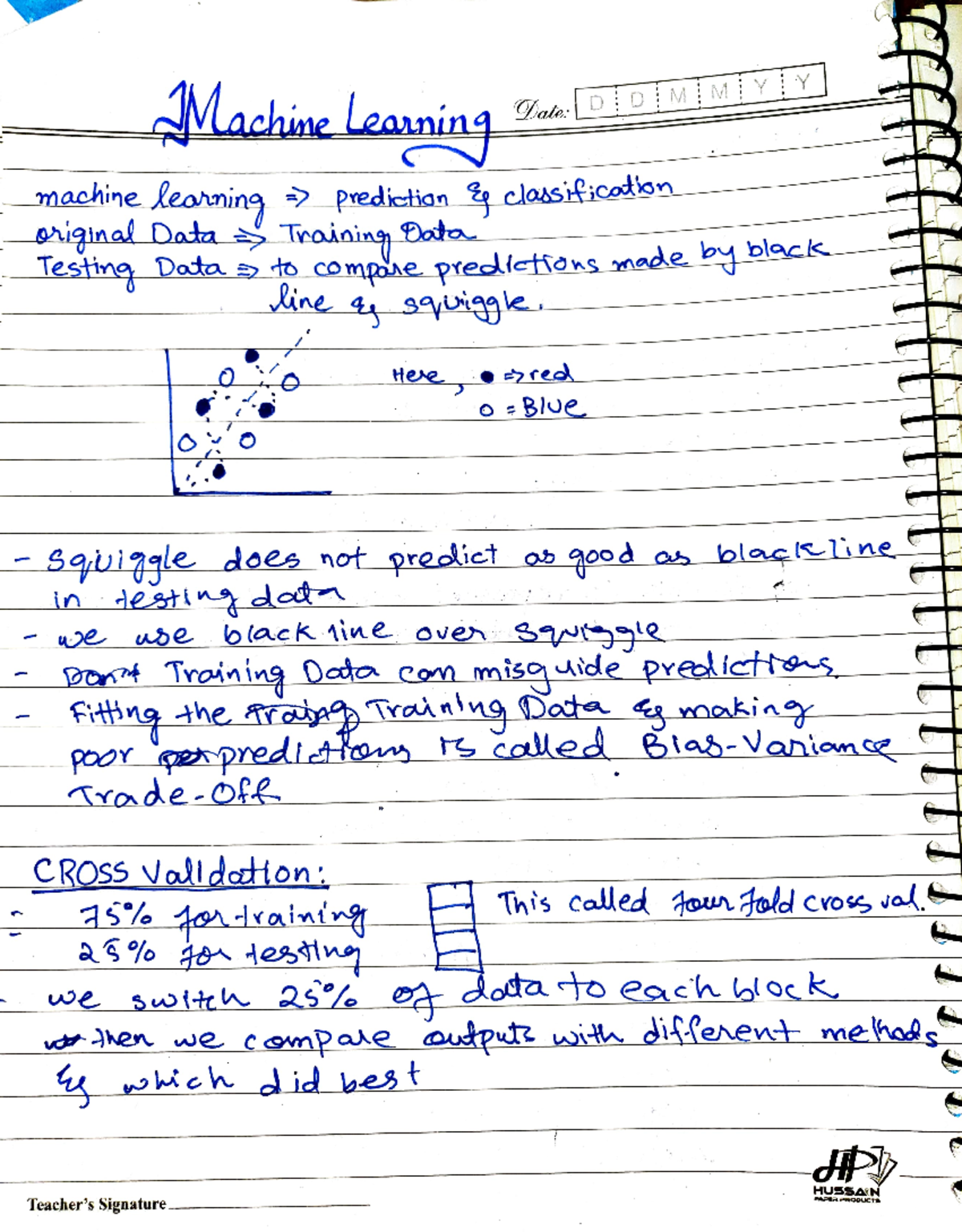Machine Learning notes - Machie Leanning machine leorning predietian &e ...