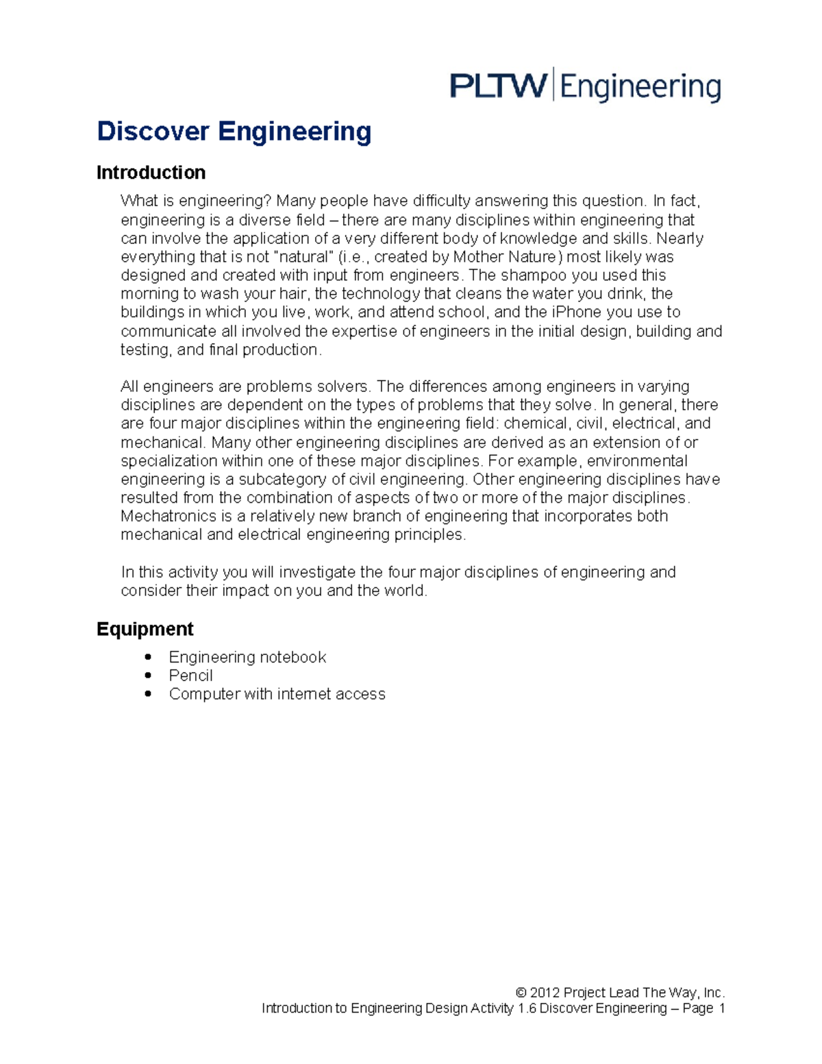 1.6.A Discover Engineering 3 (10) - Discover Engineering Introduction ...