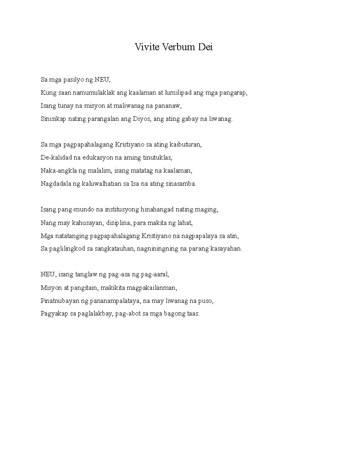 Takdang Aralin 1 - Tula - Ang hindi marunong lumingon sa pinanggalingan ...