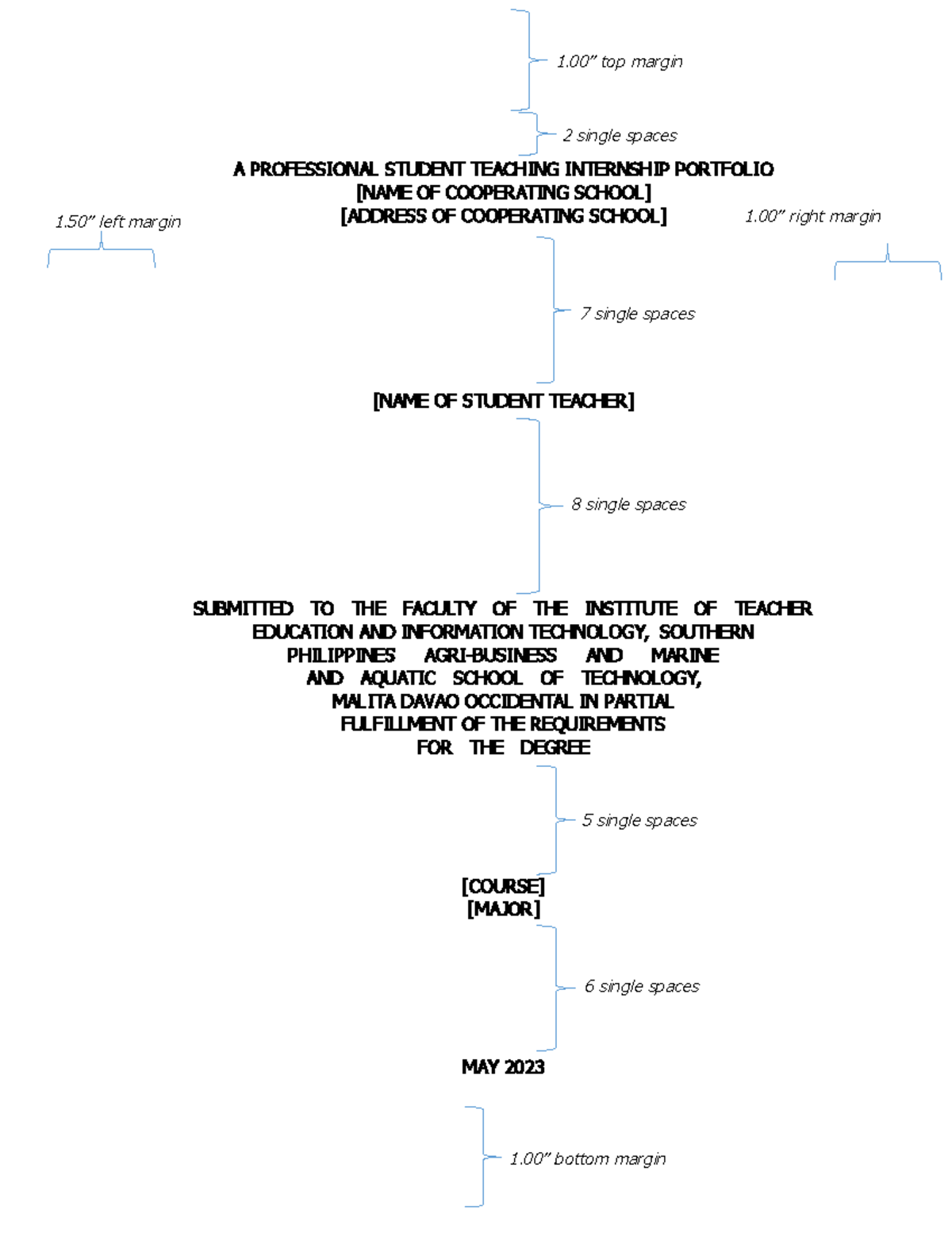 A Professional Student Teaching Portfolio template Edited - A ...