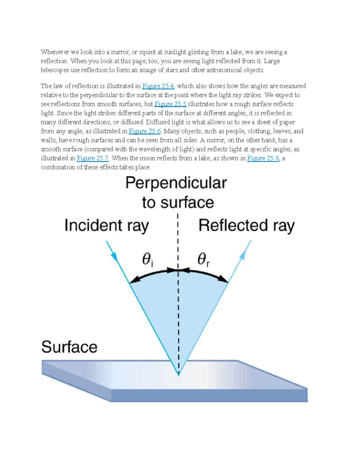 Lesson Note on Reflection - Whenever we look into a mirror, or squint ...