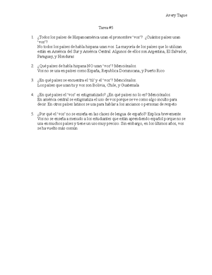 Vocabulario en contexto #3 - Vacabulario en contexto 3 Avery Tague ...