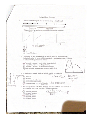 Physics 011 Exam #3 - Exam 3; Professor Jason Pepe - PHYS 011 - Studocu