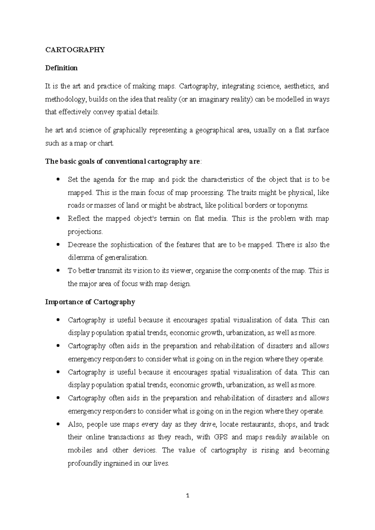 Cartography - CARTOGRAPHY Definition It is the art and practice of ...