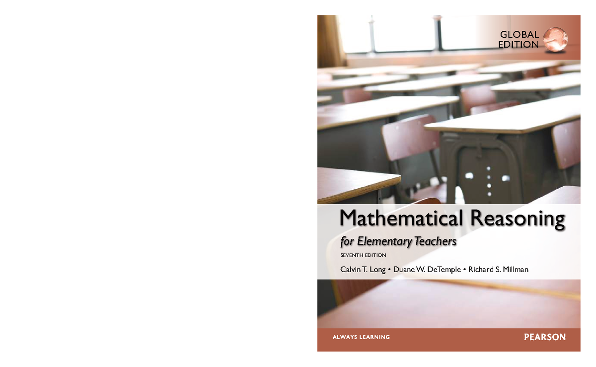 Mathematical Reasoning for Elementary School Teachers, Global Edition ...