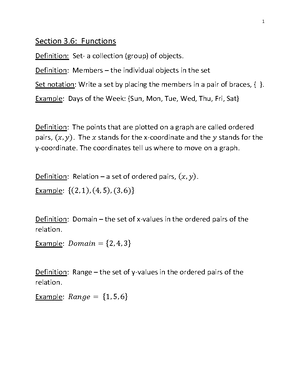 New Final Review - MTH 1030: Final Review: Non-Calculator Part Finding ...