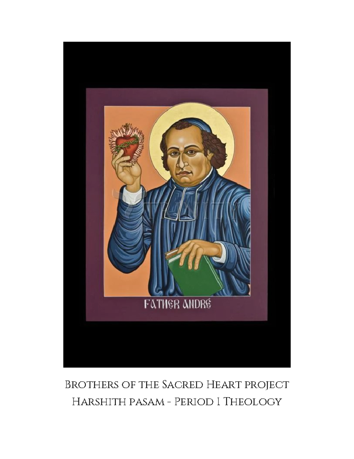 Harshith Pasam - Brothers of the Sacred Heart Project-2 - Brothers of ...