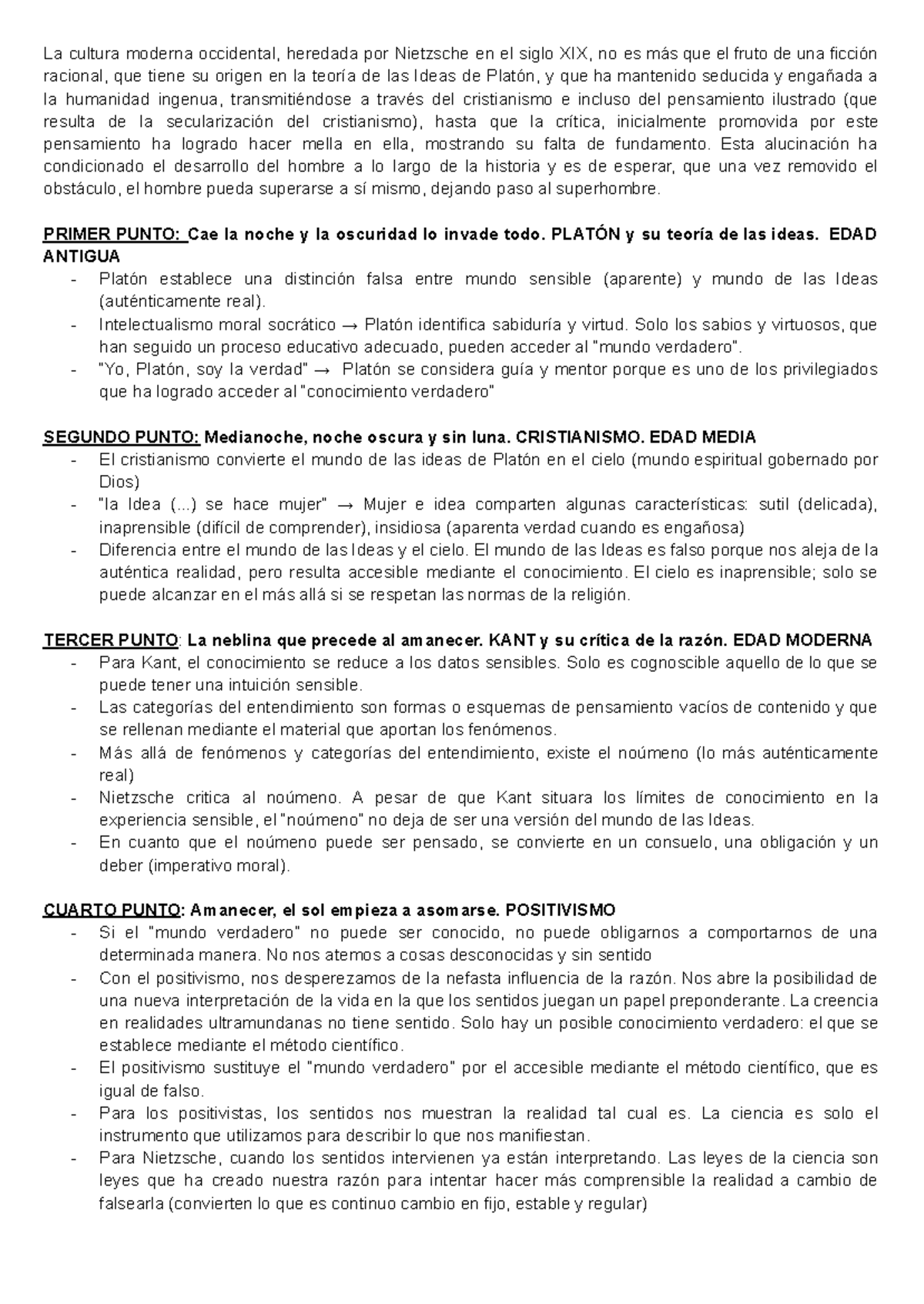 Cómo el mundo verdadero acabó convirtiéndose en una fábula ( Análisis ...