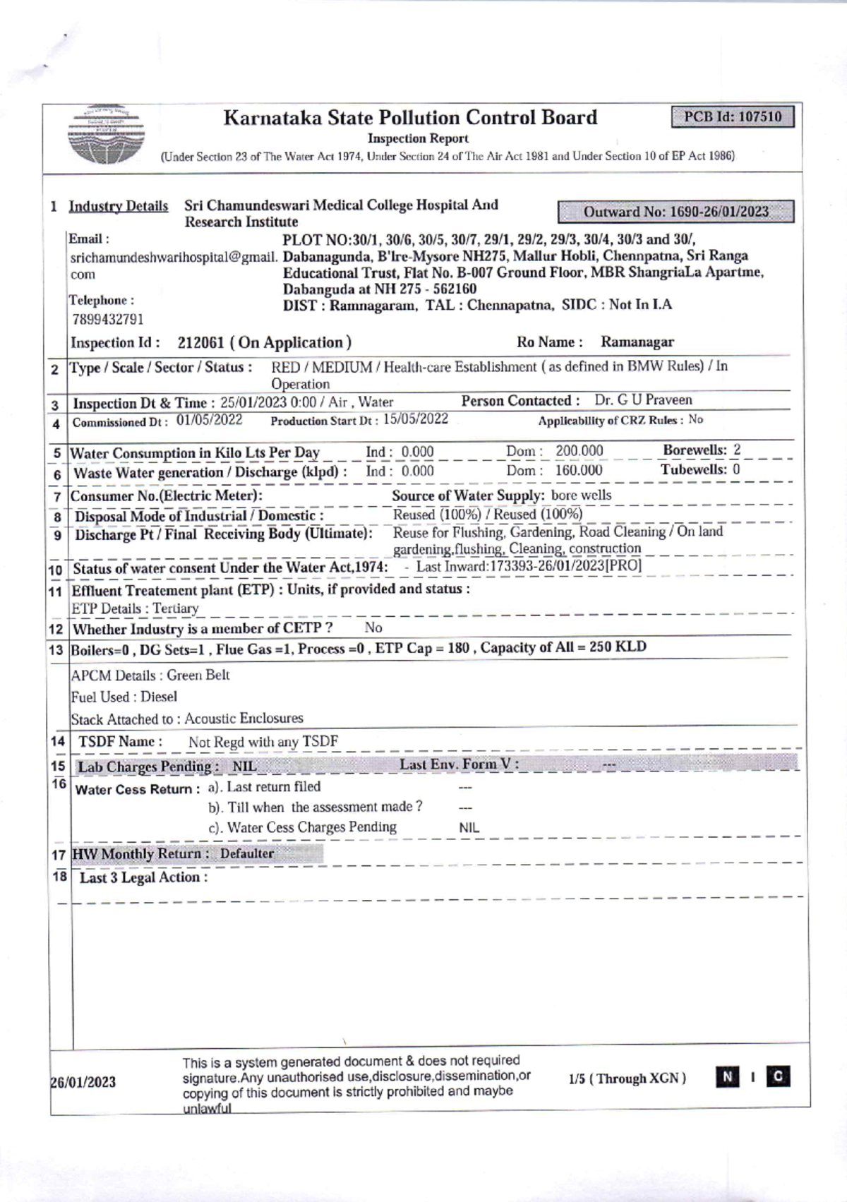PCB Inspection Report - Draft - Llb 3 years - Studocu