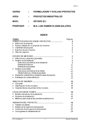 Ciclo DE VIDA DEL Proyecto - Estimados alumnos, Empezamos en breve... Ciclo Vida de un Proyecto ...