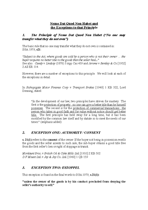ROT - Retention of title notes. Explains the key types of ROT clauses ...