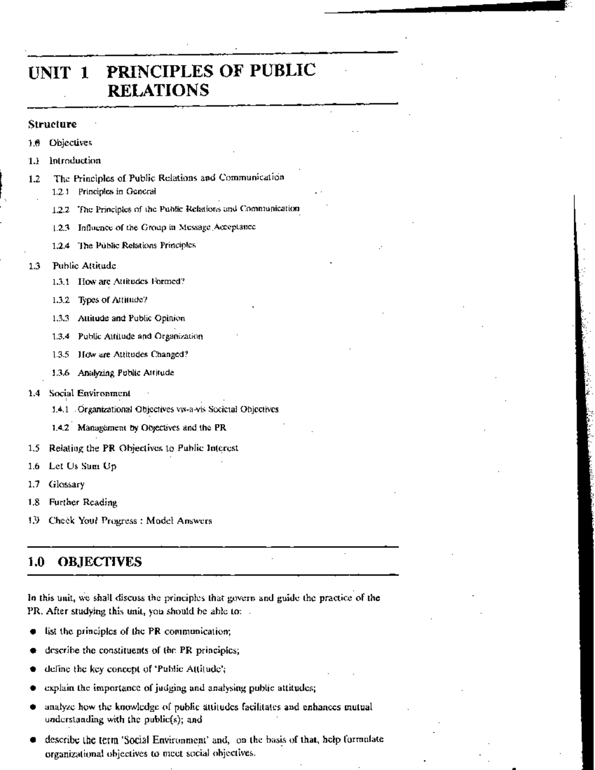 Unit-1 - Contains television news - UNIT 1 PRINCIPLES OF PUBLIC ...