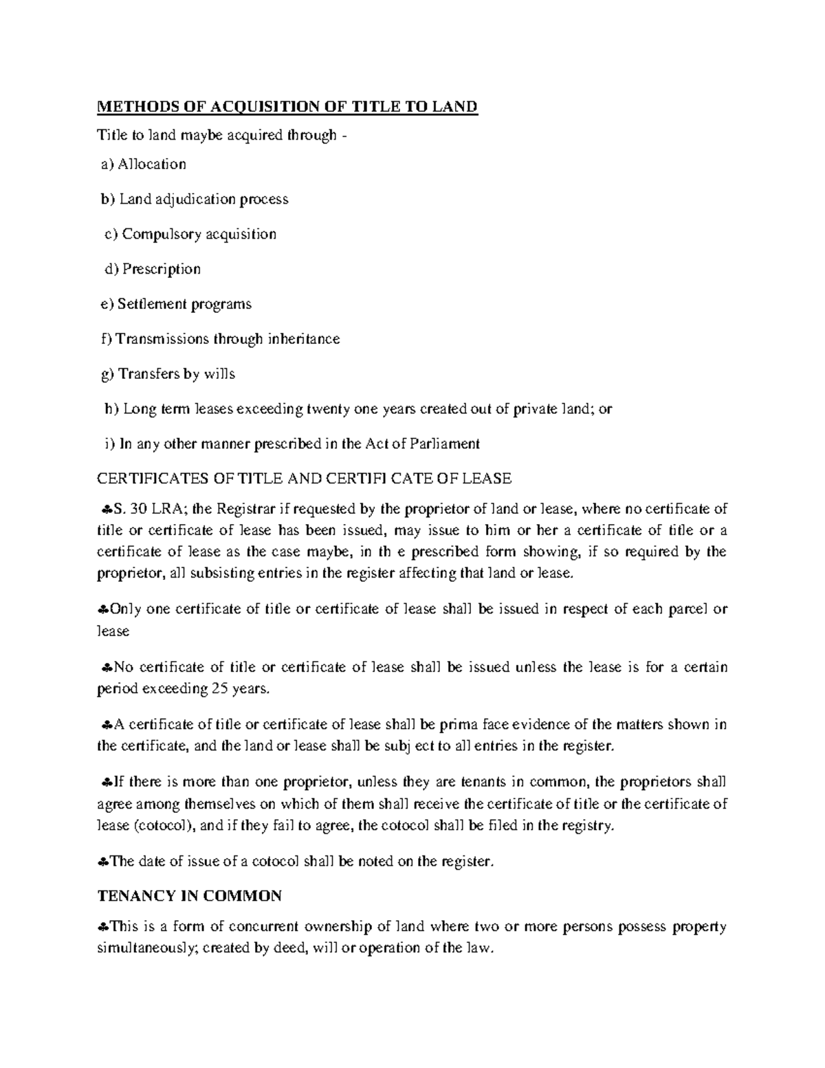 1679235582198 Methods OF Acquisition OF Title TO LAND - METHODS OF ...