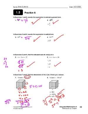 Drew Gutierrez - Practice 1 - Copyright © Big Ideas Learning, LLC ...